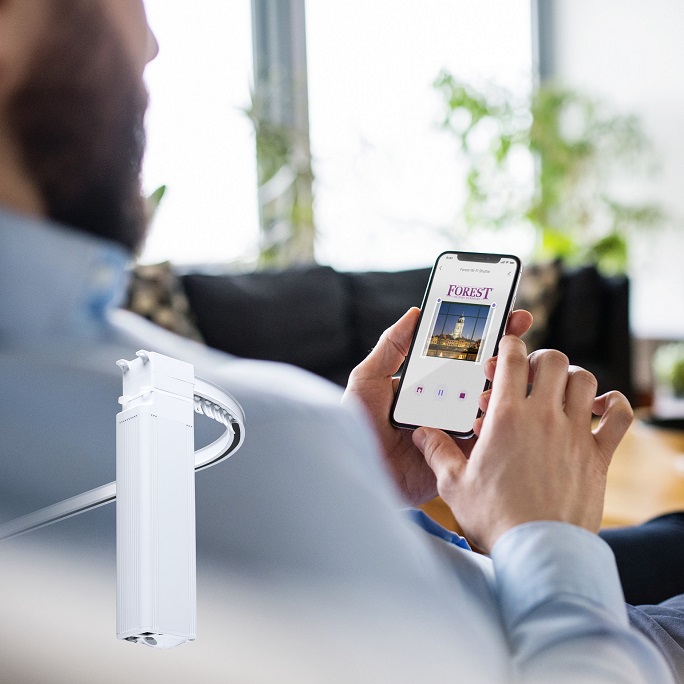 App control for curtain | ForestGroup.com